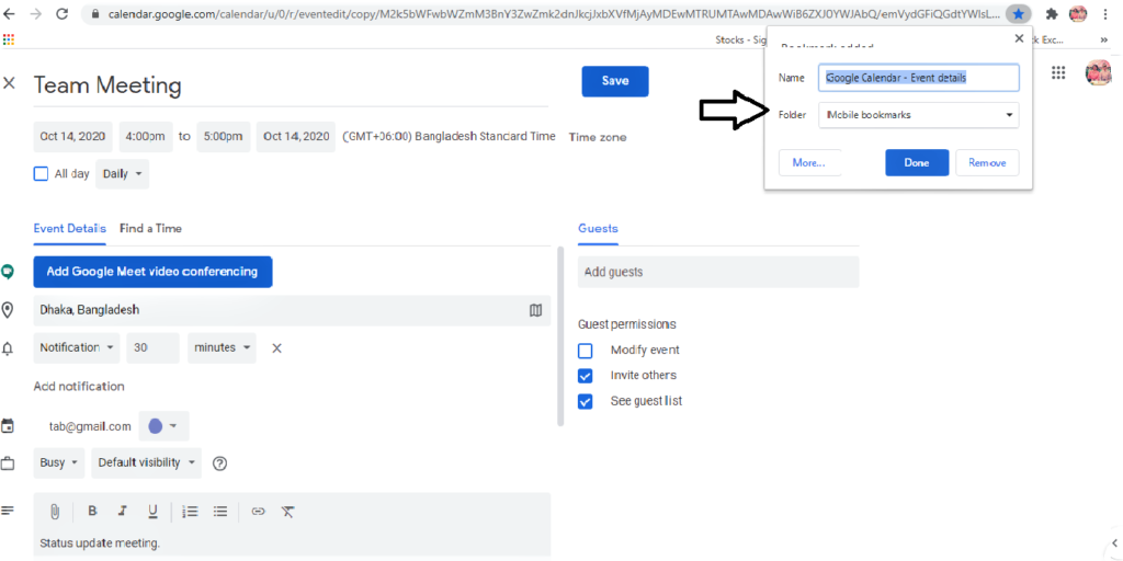 How to create Google calendar templates to save time - Tackle