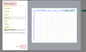 How to print Google calendar: easy steps (with pictures)
