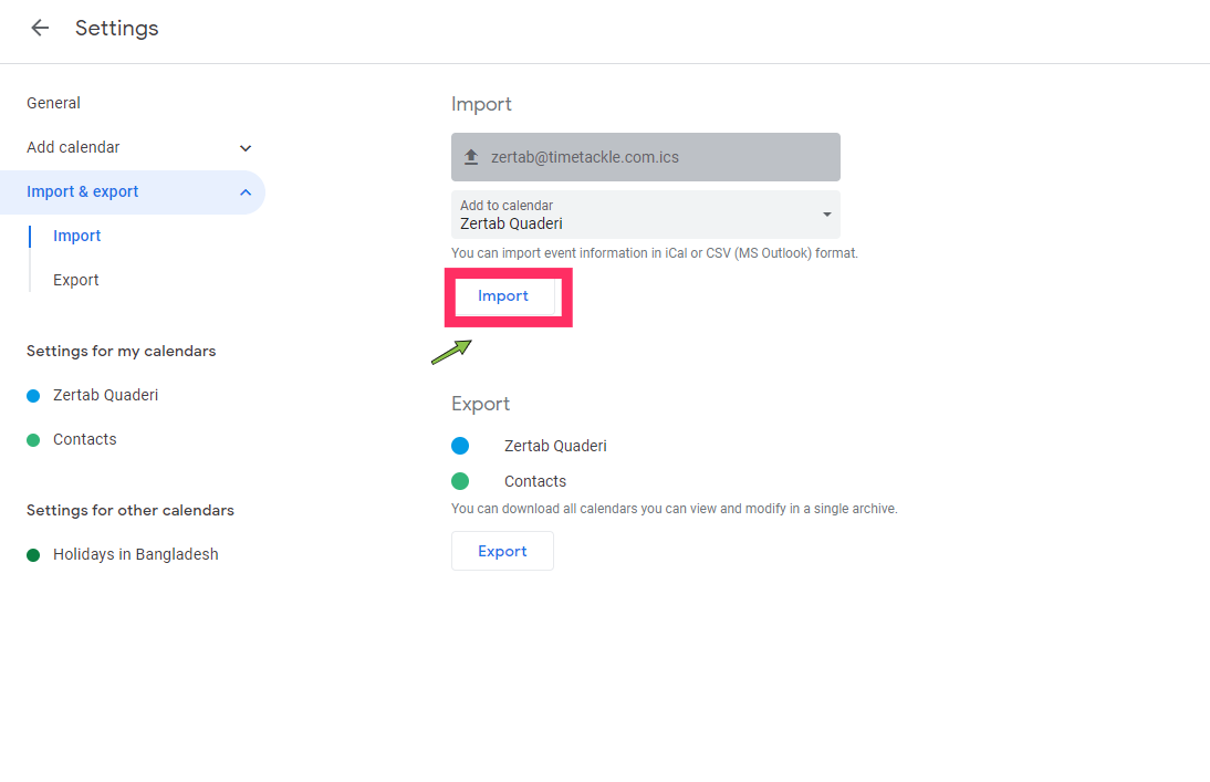 Converting calendar ICS file to CSV file in easy steps