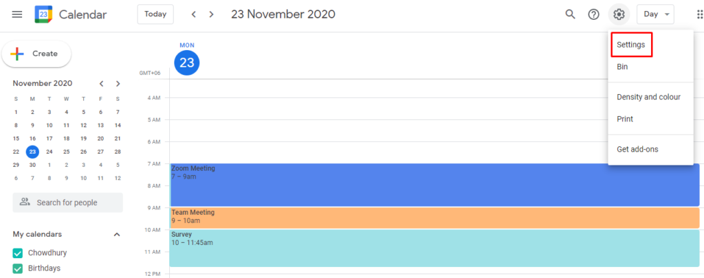 How to merge multiple Google calendars into one - Tackle