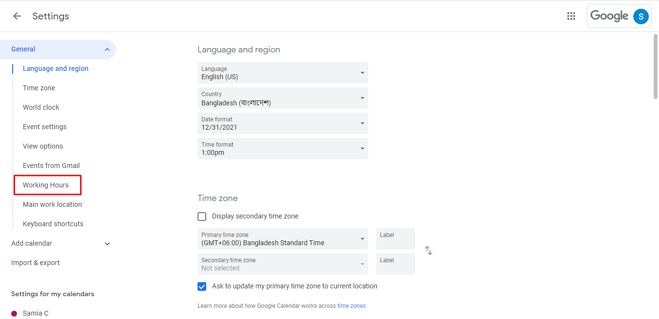 Tracking and analysis with Google Calendar time tracking - Tackle