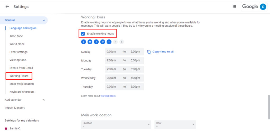 Tracking and analysis with Google Calendar time tracking - Tackle