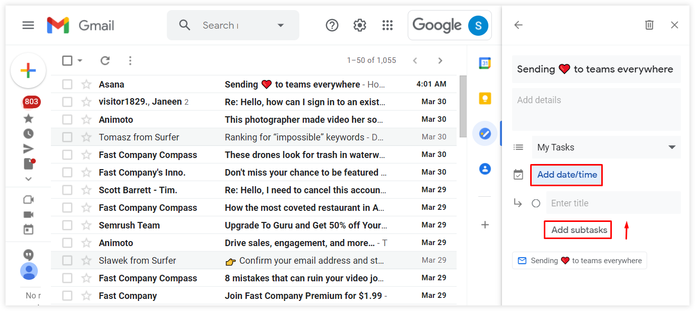 How to share Google tasks to keep everyone in the loop - Tackle