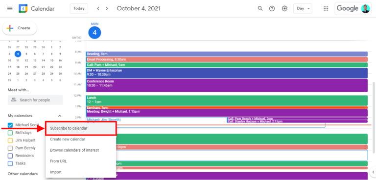 How to merge multiple Google calendars into one - Tackle