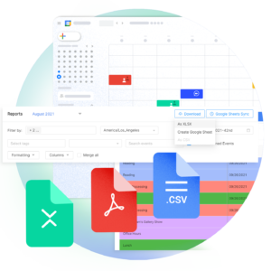 Export Google calendar - Tackle