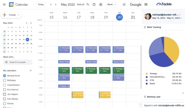 Export Google Calendar to Excel | Manually and Automatically
