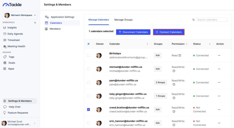 How to merge multiple Google calendars into one - Tackle