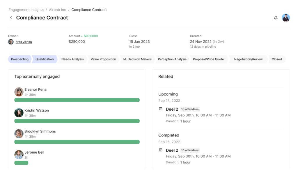 Sales, Revenue ops, and enablement - Tackle