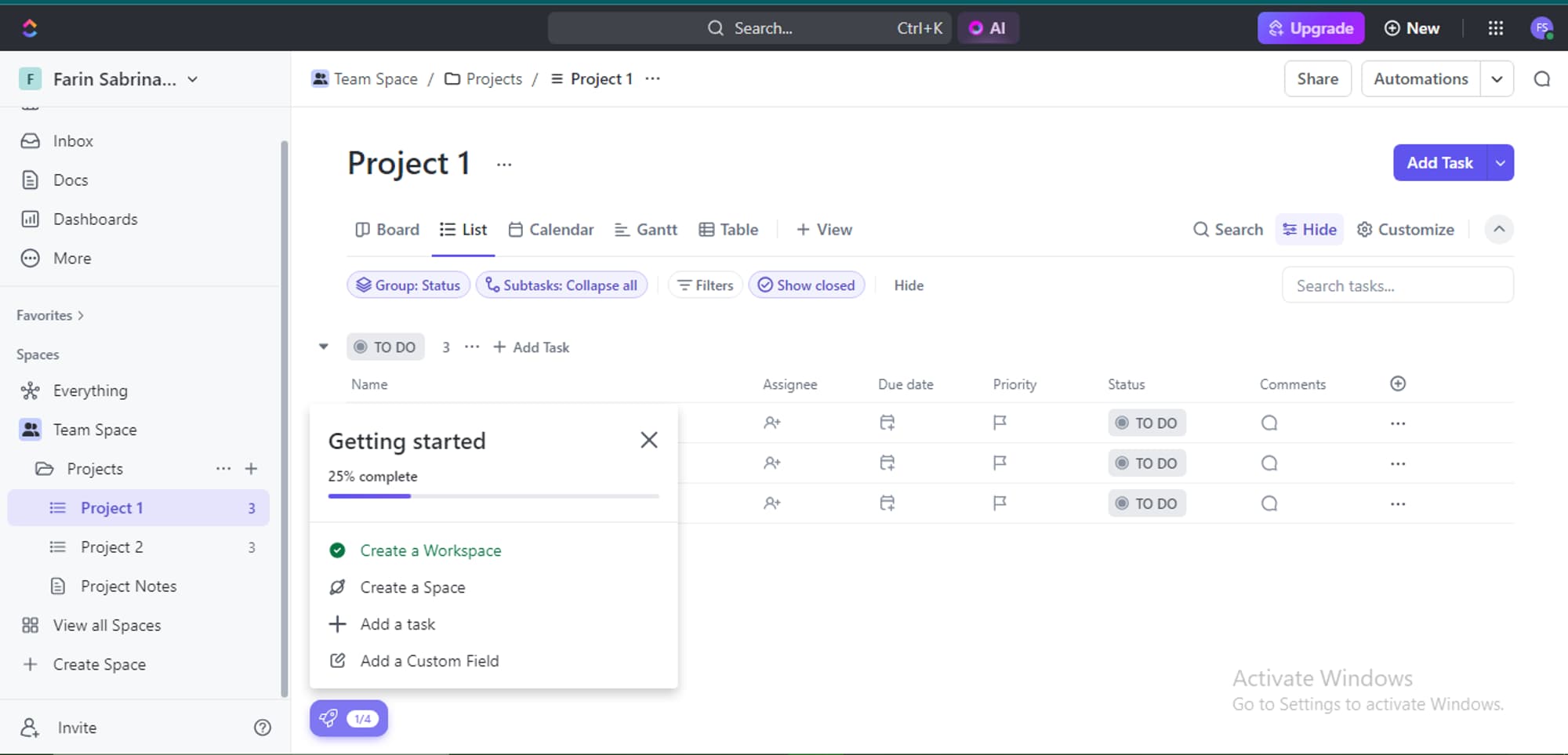 Mastering time management with ClickUp time tracking - Tackle