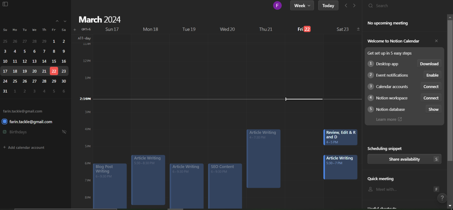 Know all about Notion time blocking - Tackle