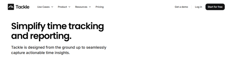 10 Best AI Time Tracking Apps For Logging Employee Hours - Tackle