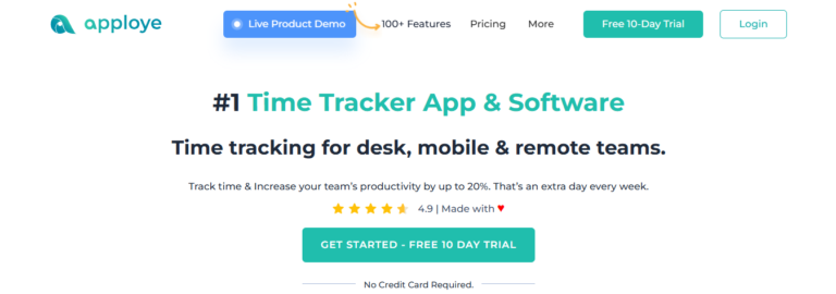 23 Best Employee Time Tracking Apps For Tracking Employee Hours - Tackle